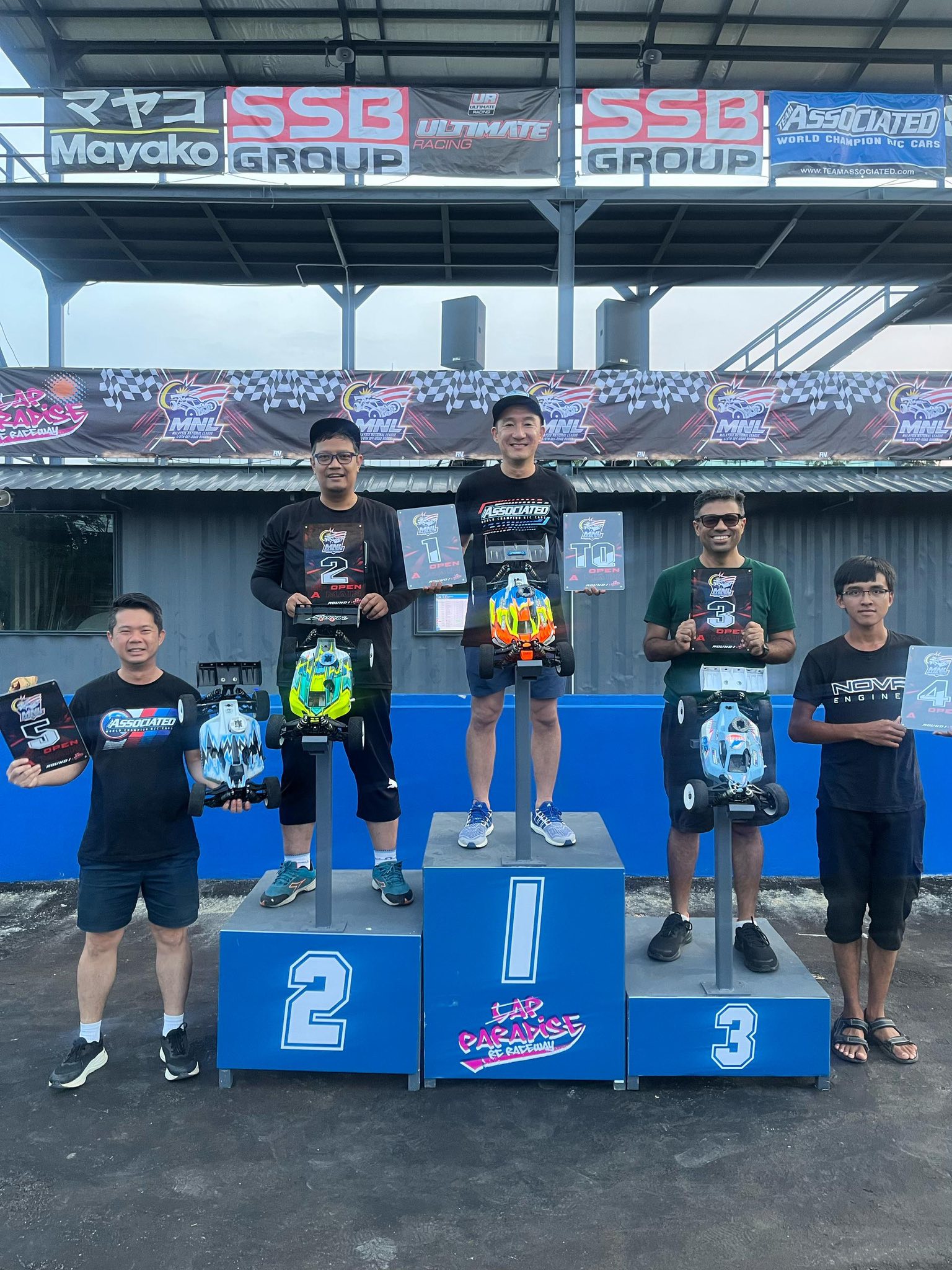 MNL 2025 Round 1 at LAP Paradise RC Raceway in Malaysia on 2025/04/20-Racing recap ( VP-Pro ...